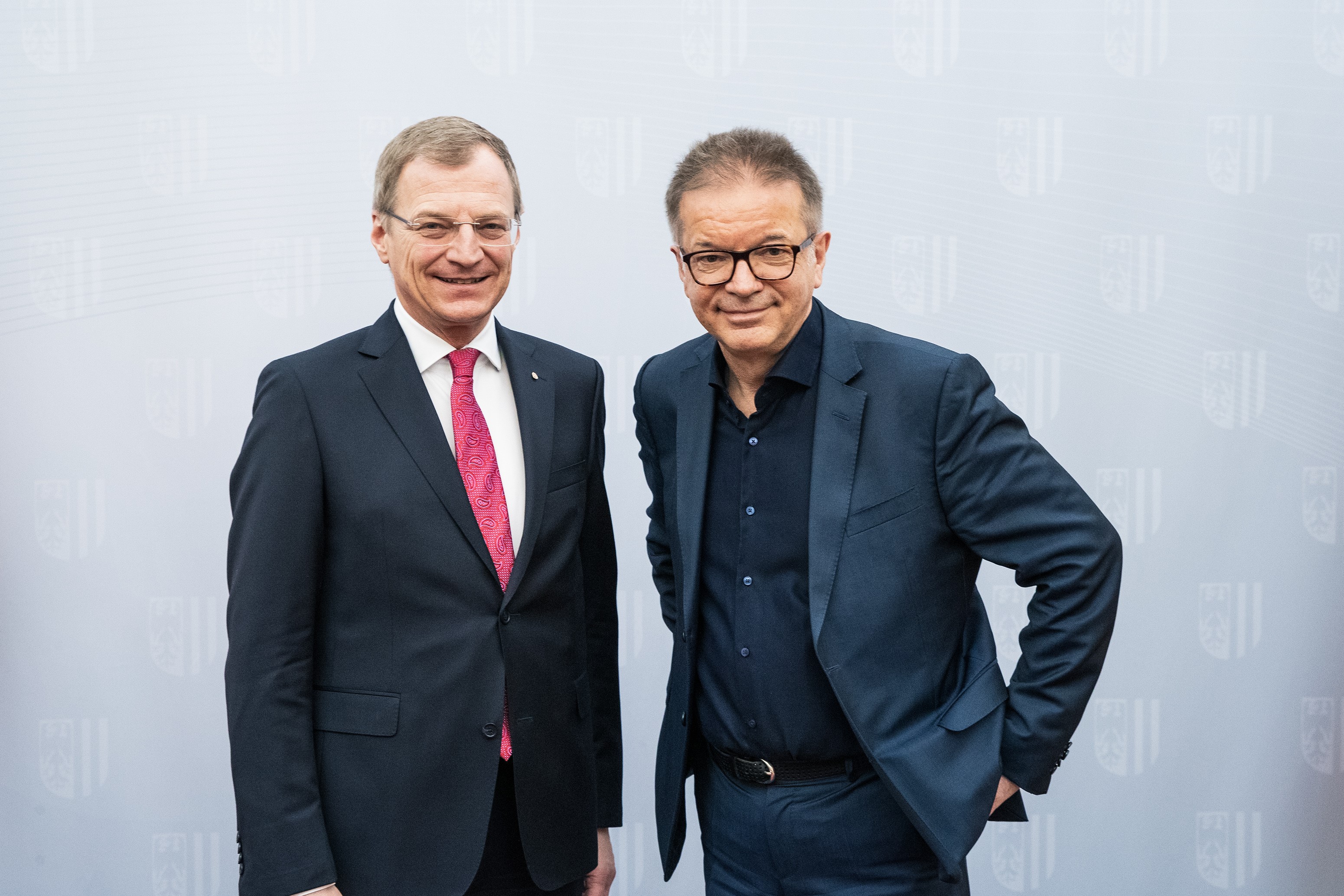 Land Oberösterreich - LH Stelzer gratuliert Wolfgang Stanek und Stefan Kaineder zu ihren neuen ...